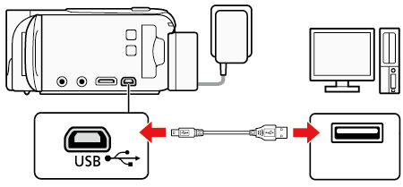 Saving Movies on a Computer (VIXIA HF R50/R52/R500)