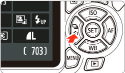 Setting Continuous Shooting (EOS REBEL T5/EOS 1200D)