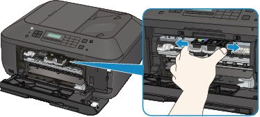 Remove a Paper Jam - PIXMA MX532 Printer