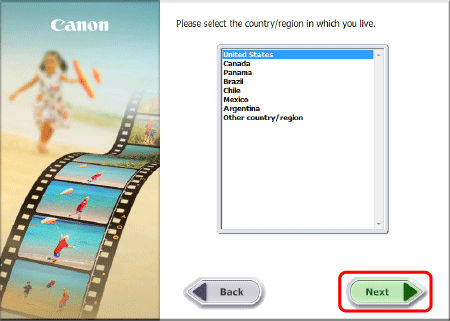 Installing the ImageBrowser EX software to send, playback, or edit MP4 ...