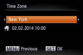 Setting or Changing the Date and Time_