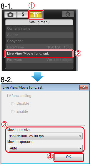 Using the Remote Live View Function in EOS Utility to Shoot Still ...