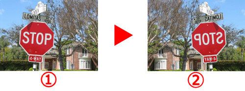 Changing the orientation of movies and images (Mirror Image / Detect ...