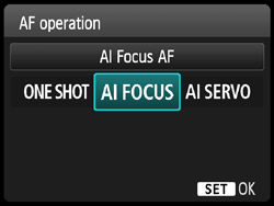 AF Modes: Differences between One-Shot AF, AI Servo AF, and AI Focus AF ...