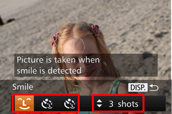 Setting the camera to release the shutter automatically (Self-Timer, Smart Shutter) (PowerShot ...