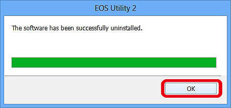 EOS Utility does not work properly / uninstalling (deleting) and re ...