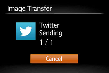 Sending Images to Various Web Services (via CANON iMAGE GATEWAY)