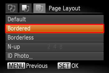 Printing from a Camera (Camera Direct Print) (SELPHY CP1300)