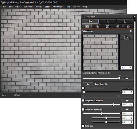 Correcting Lens Aberration (Image Distortion or Color Blurring) with ...