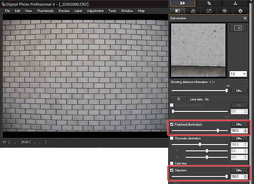 Correcting Lens Aberration (Image Distortion or Color Blurring) with ...