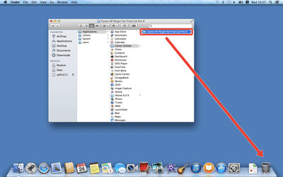 Installing and Uninstalling Canon XF Plugin for Final Cut Pro X