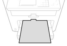 Loading Paper in the Manual Feed Slot - D570
