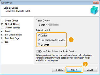 Installing the Driver/Software Via Network for Windows_19
