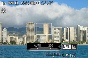 Setting ISO speed (PowerShot G7X)