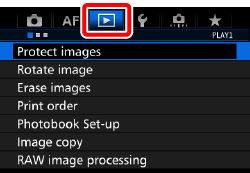 Disable Auto focus (AF) point display - EOS 7D Mark II