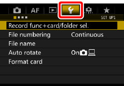 Registering Custom Shooting Modes to C1/C2/C3 on the Camera’s Mode Dial ...