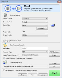 Scanning Documents and Saving Them in a Computer (USB & Network ...