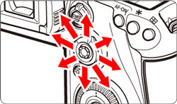 Set the auto focus (AF) point - EOS 7D Mark II