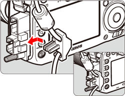 Connecting the Camera to a Computer using a USB Cable (EOS 7D Mark II)