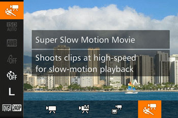 Shooting Movies (PowerShot SX60 HS)