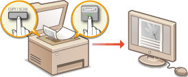 Scanning Documents and Saving Them in a Computer (USB & Network ...