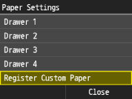 Printing onto Custom Size Paper or Envelope