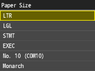 Printing onto Custom Size Paper or Envelope