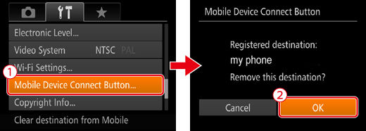 Sending images from a camera to an Android smartphone