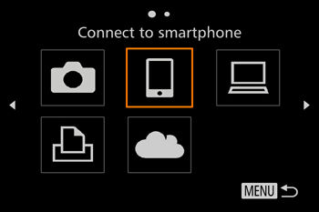 Sending images from a camera to an Android smartphone
