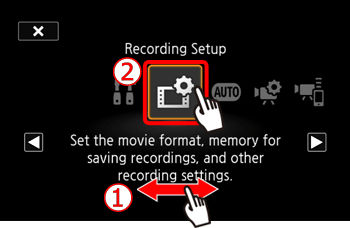 Recording Formats: Available Options (AVCHD/MP4) and Setting Procedures ...