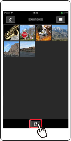 Sending images from a camera to an Android smartphone