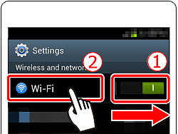 Sending images from a camera to an Android smartphone