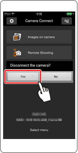 Sending images from a camera to an Android smartphone