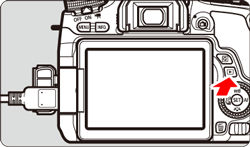 Connecting the camera to a TV to view (play back) still images and ...