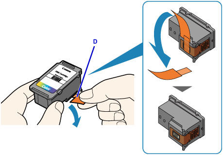 Install or Replace an Ink Cartridge - PIXMA MX490 or MX492