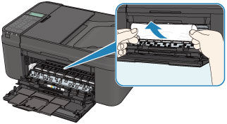 Remove a Paper Jam - PIXMA MX490 / MX492 Printer