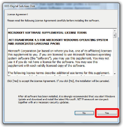 Download and Install the Software - EOS M10