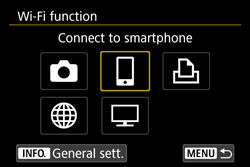 Sending images to a Smartphone (Wireless Connection)