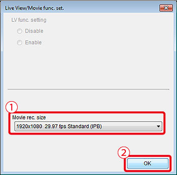 Using the Remote Live View Function in EOS Utility 3.x to Shoot Still ...