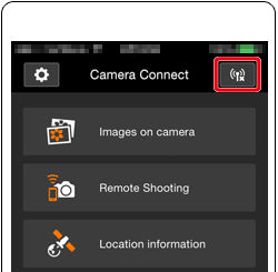 Sending Images to a Smartphone (Wireless Connection) (EOS 6D)