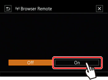 Browser Remote: Controlling the Camcorder from the Web Browser of a ...