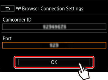 Browser Remote: Controlling the Camcorder from the Web Browser of a ...