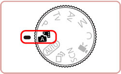 Switching Shooting Modes and Scene (SCN) Modes (PowerShot G9 X)