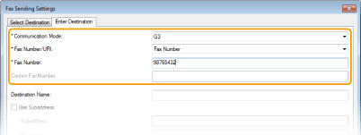 Sending Faxes from Your Computer (PC Fax)