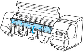Preparing to Transfer the Printer (iPF830/iPF840/iPF850)