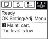 When and How to Replace the Maintenance Cartridge (iPF830/iPF840/iPF850)