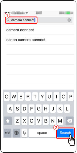Sending images from a camera to an iPhone