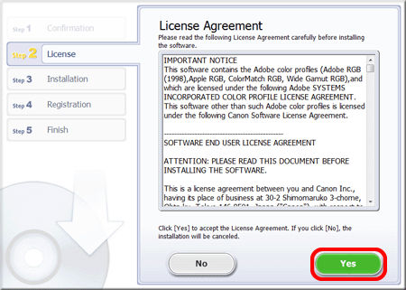 Installing the Software (PowerShot G7 X Mark II)