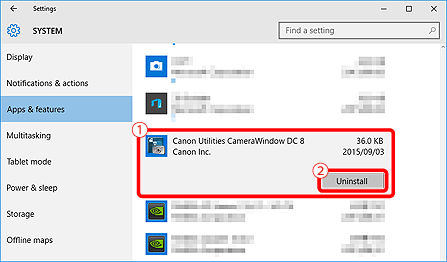 CameraWindow does not run (Windows 10)