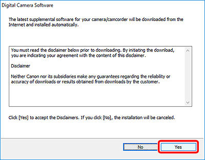 CameraWindow does not run (Windows 10)